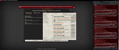 Module Install Issue Rfoundryvtt