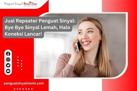 Jual Repeater Penguat Sinyal Penguat Sinyal Resmi Kominfo