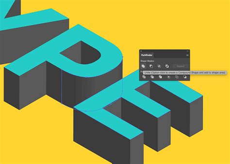 How To Create An Isometric Type Effect In Adobe Illustrator