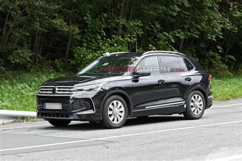 스파이샷 폭스바겐 3세대 티구안 더 커지고 전기차도 나온다 모터그래프