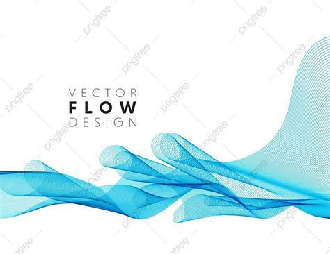 Vector Abstract Black Flowing Wave Lines Background Template Download On Pngtree