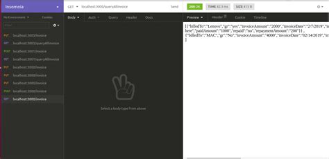 Github Sandravergara Invoice Chaincode And Rest Json Based Node Js