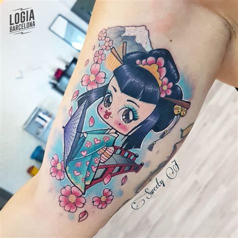 Tatuajes De Flores Japonesas Logia Tatoo Barcelona