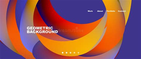 Vector Abstract Background Design Template Stock Vector Illustration Of Cool Orange 259143867