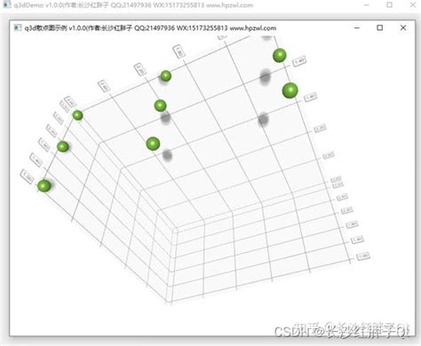 Qt开发技术Q3D图表开发笔记一Q3DScatter三维散点图介绍Demo以及代码详解 知乎