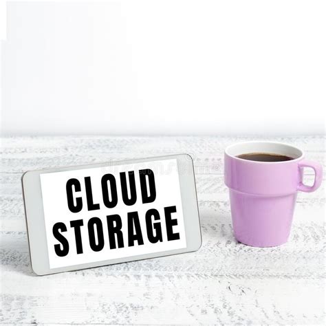 Hand Writing Sign Cloud Storage Conceptual Photo Computing Connect