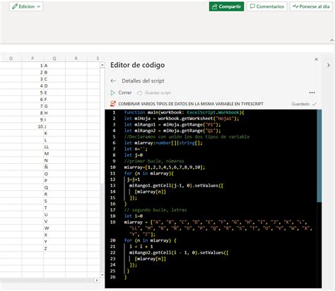 Combinar Varios Tipos De Datos En La Misma Variable En Typescript Excel Signum