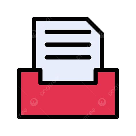 Document Button Folder Archive Vector Button Folder Archive PNG And Vector With Transparent