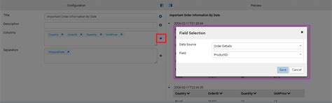 styling your report — analytics center v8 0 documentation