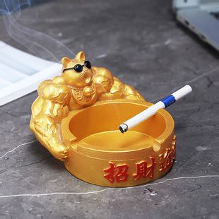 麒麟臂招财猫烟灰缸网红灭烟缸客厅ins时尚简约个性装饰摆件 阿里巴巴