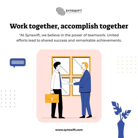 synswift infotech on linkedin teamwork collaboration success accomplishment togetherwerise