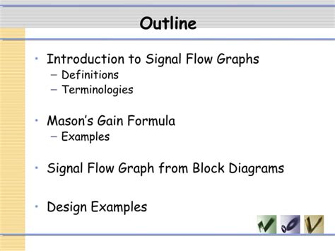 Signal Flow Graph Ppt