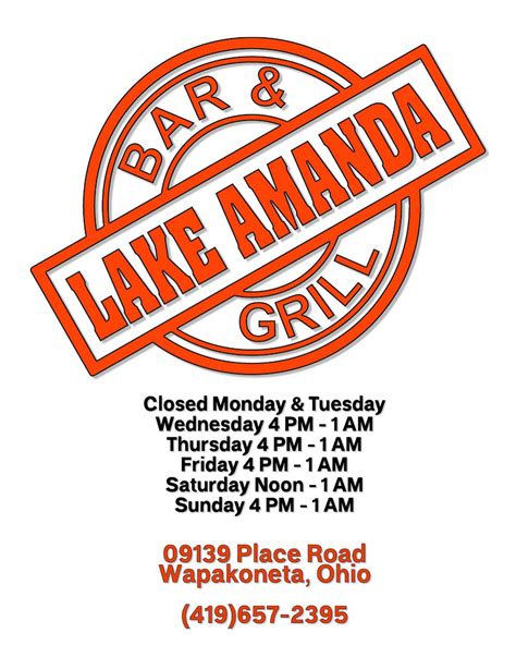 Lake Amanda Bar And Grill Lakeamandabarandgrill • Instagram Photos And