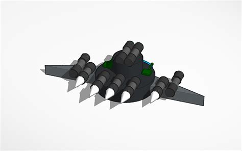 3d Design Battle Plane Tinkercad