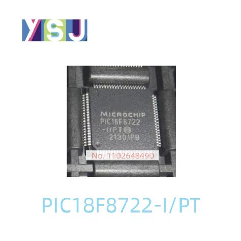 pic18f8722 i pt ic brand new microcontroller encapsulationqfp 80