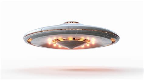 Premium Photo Ufo Isolated On White Background