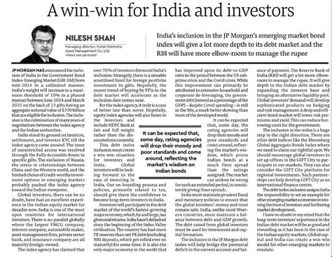 Biswajit Dash On Linkedin India Investors