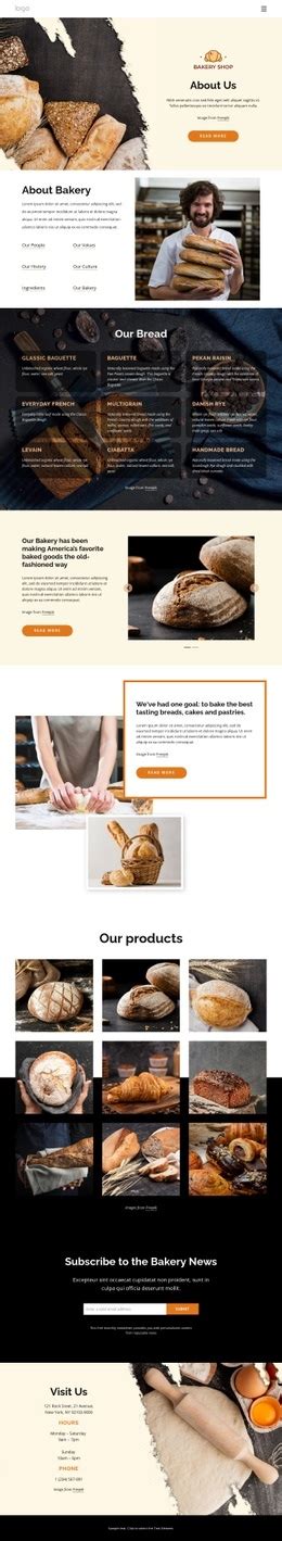 Food Restaurant Html Code Examples Nicepage