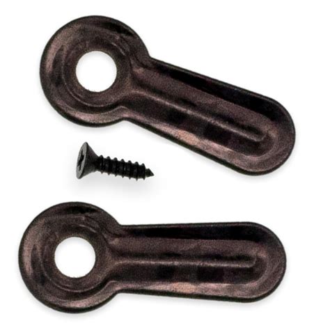 Picture Frame Backing Clips Black 1 With Screws Large Size 100 Pack Retaining Clips For