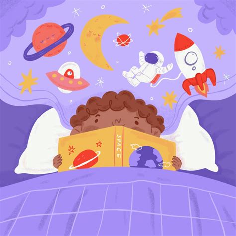 دانلود وکتور تصویر کودک و داستان‌های قبل از خواب دانلود رایگان فایل لایه باز، Psd، وکتور، لوگو