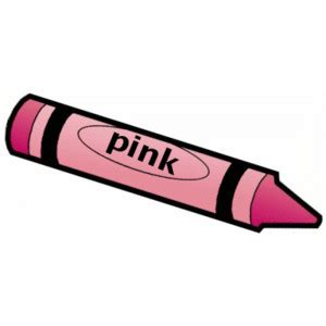 Pink Crayon Clip Art