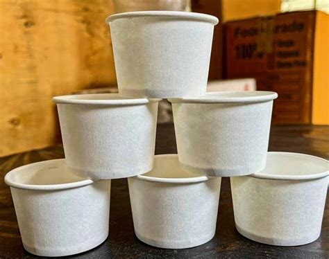 50ml 65ml Plain Paper Glasses At ₹ 22piece In Hyderabad Id