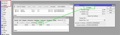 No Capsman Button In Winbox Wireless Networking Mikrotik Community Forum