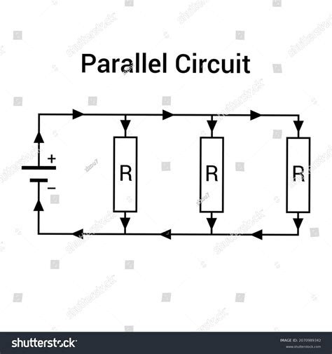 Simple Electric Parallel Circuit Diagram Images Stock Photos
