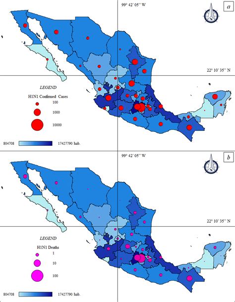 Population Density Map Of Mexico