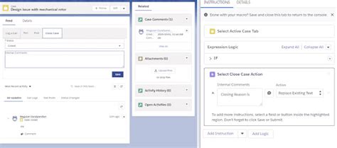 Infallibletechie Macro For Closing Case With Case Comments In Salesforce
