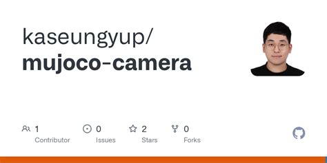 Github Kaseungyup Mujoco Camera