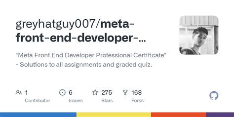 Meta Front End Developer Professional Certificate C4 HTML And CSS In