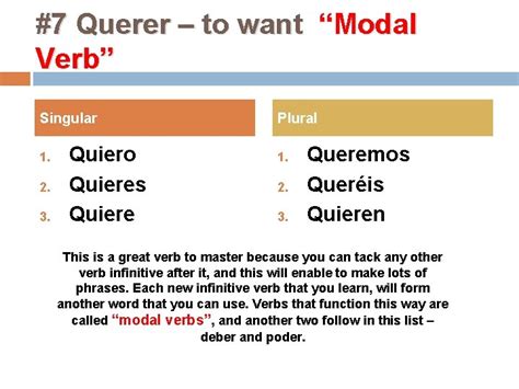 Conjugations Top 10 Irregular Verbs 1 Ser To