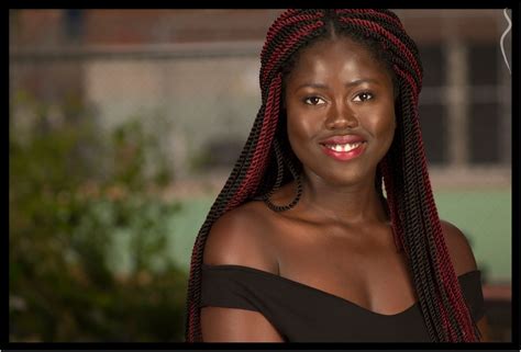 Ima Otto During A Model From United States Model Management