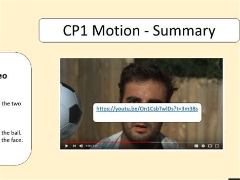 GCSE Physics Motion Revision Lesson Teaching Resources