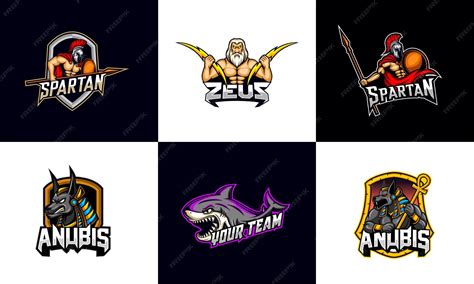 Premium Vector Set Of Esport Logo Vector Template