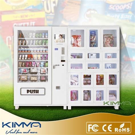 Flat Chest Sex Doll Vending Machine With Multimedia Screen Condom