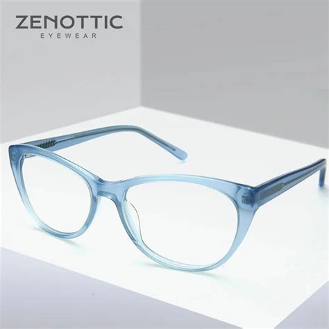 Zenottic Cat Eye Optical Hyperopia Myopia Glasses Frames Women