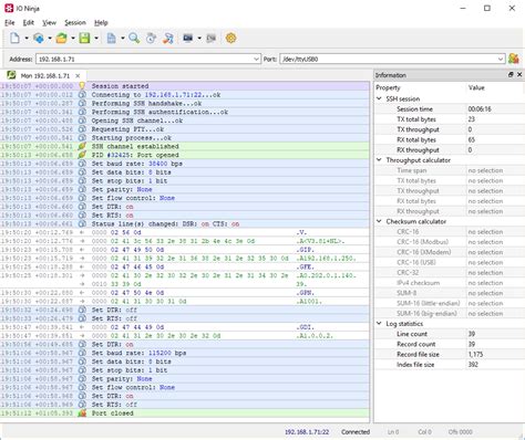 Serial Monitor Over Ssh Io Ninja