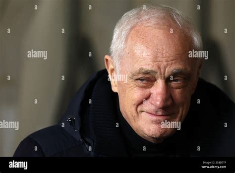 Bergamo Italy 21st Jan 2025 Antonio Percassi President Of Atalanta