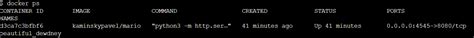 deploying mario game on docker container by kavya khare medium