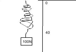 Solved A Spring With A Pointer Attached To Its End Hangs Chegg