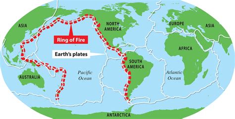 Ring Of Fire Map Of The World Explora Madeira