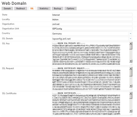 ISPConfig Webinterface Als Subdomain Auf Port 443 Einrichten Znilwiki