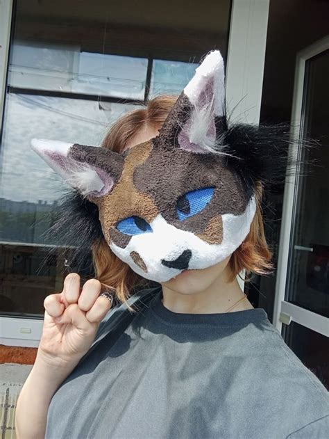 Маска для квадробики в 2024 г Маска Кошачьи плакаты Животный дизайн