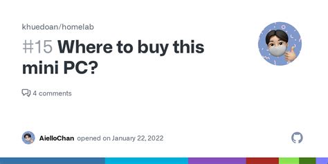 Where To Buy This Mini Pc · Issue 15 · Khuedoan Homelab · Github