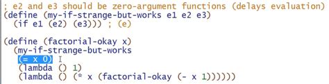 Programming Languages Partb Week1学习笔记——racket纯函数式编程语言 自闭火柴的玩具熊 博客园