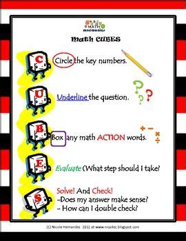 Problem Solving Math CUBES Math Problem Solving Math Activities Elementary Math Problem