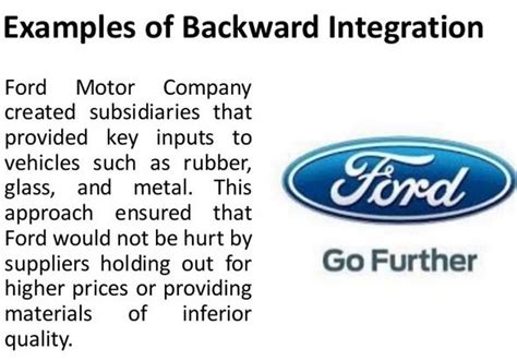Backward Integration Meaning Importance And Examples