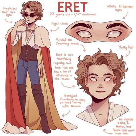 All Dsmp Characters Eret Dsmp Fanart Dsmp References